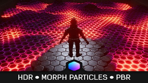 پارتیکل سیستم یونیتی Living Particles - جت ابزار